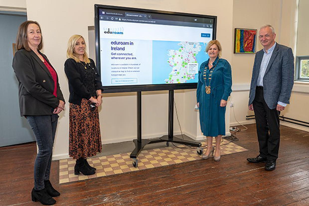 Wexford Libraries introduce eduroam Wi-Fi to support students - HEAnet
